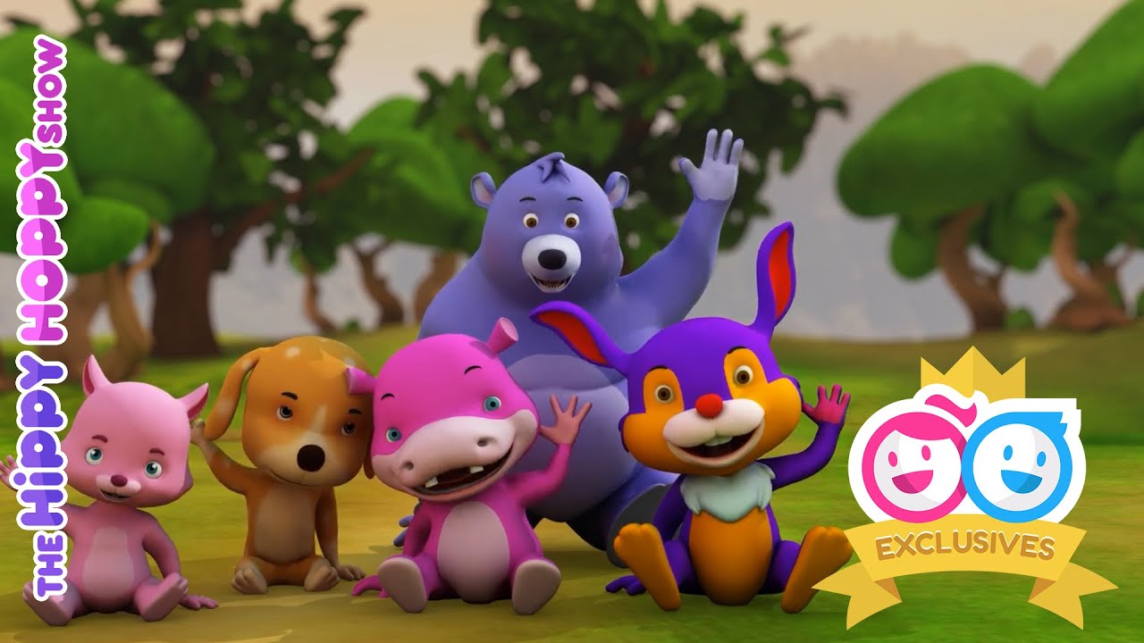 Hippy Hoppy and Fun Rhymes | Simple Nursery Rhymes for Kids | Hippy ...