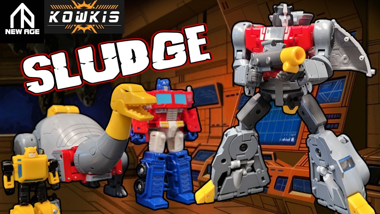 Masterpiece Dinobots at Legends Scale: Newage's Sludge - YouTube