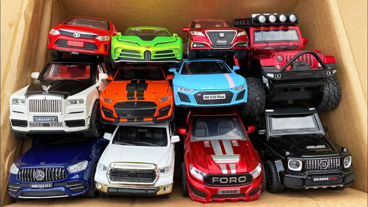 Review and Collecting Box full of model Cars #021 - YouTube