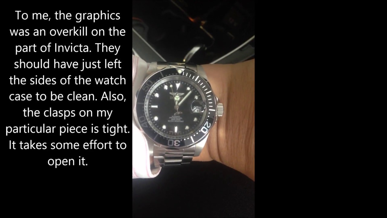 Short Review on the Invicta 8926 Pro Diver Automatic Watch - YouTube