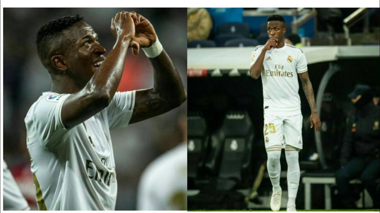 vinicius junior vs barcelona ( temps forts) - YouTube
