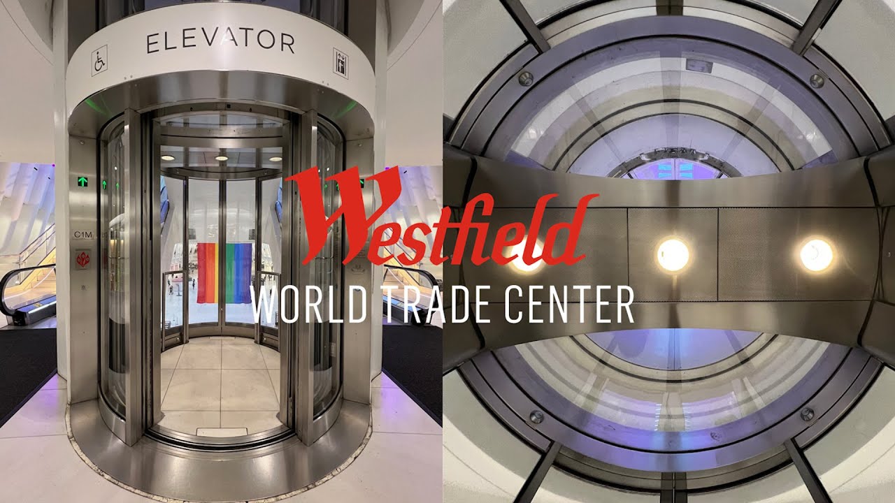 EPIC Circular MEI Hydraulic Scenic Elevator [Car 1] Westfield WTC - New York, NY - YouTube