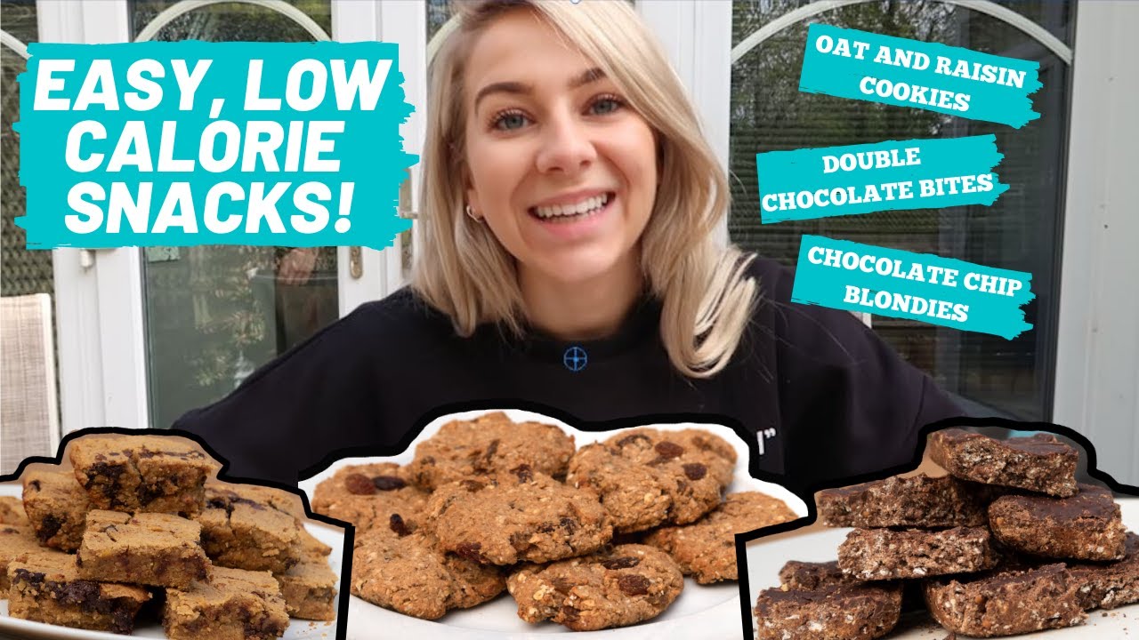 BAKE WITH ME! | EASY LOW CALORIE, HIGH PROTEIN SNACKS | COOKIES ...