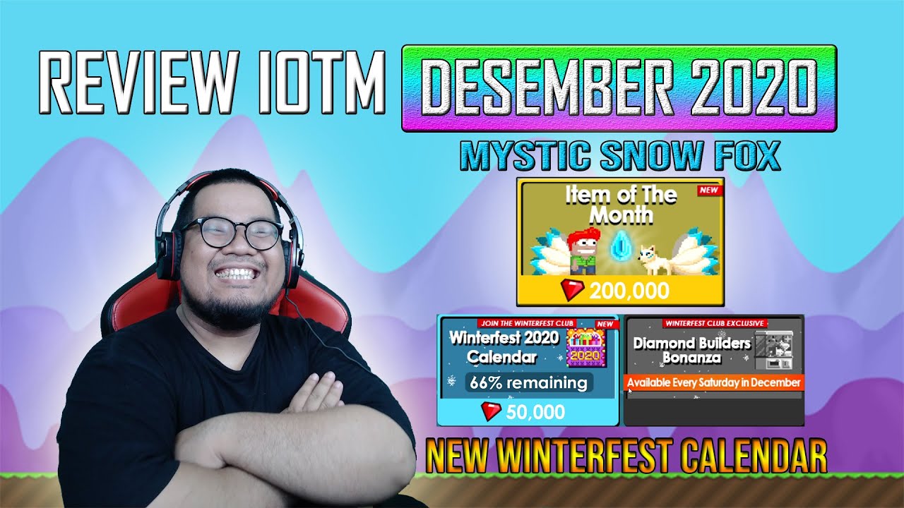 Review IOTM DESEMBER 2020 - Mystic Snow Fox & Winter Calendar ...