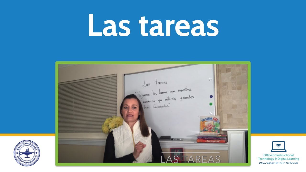 (Spanish) Las tareas (Homework) - YouTube
