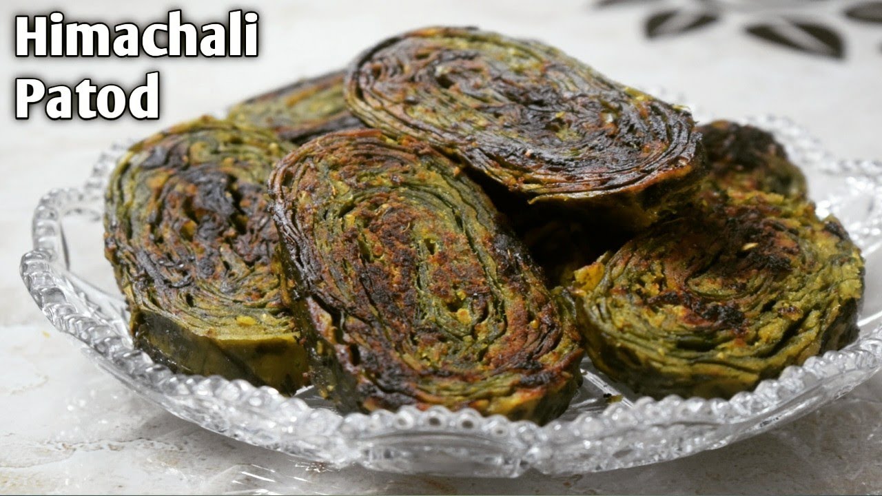Himachali Patod Recipe । पतोड कैसे बनाते हैं । Patra/Patrode/Pated ...