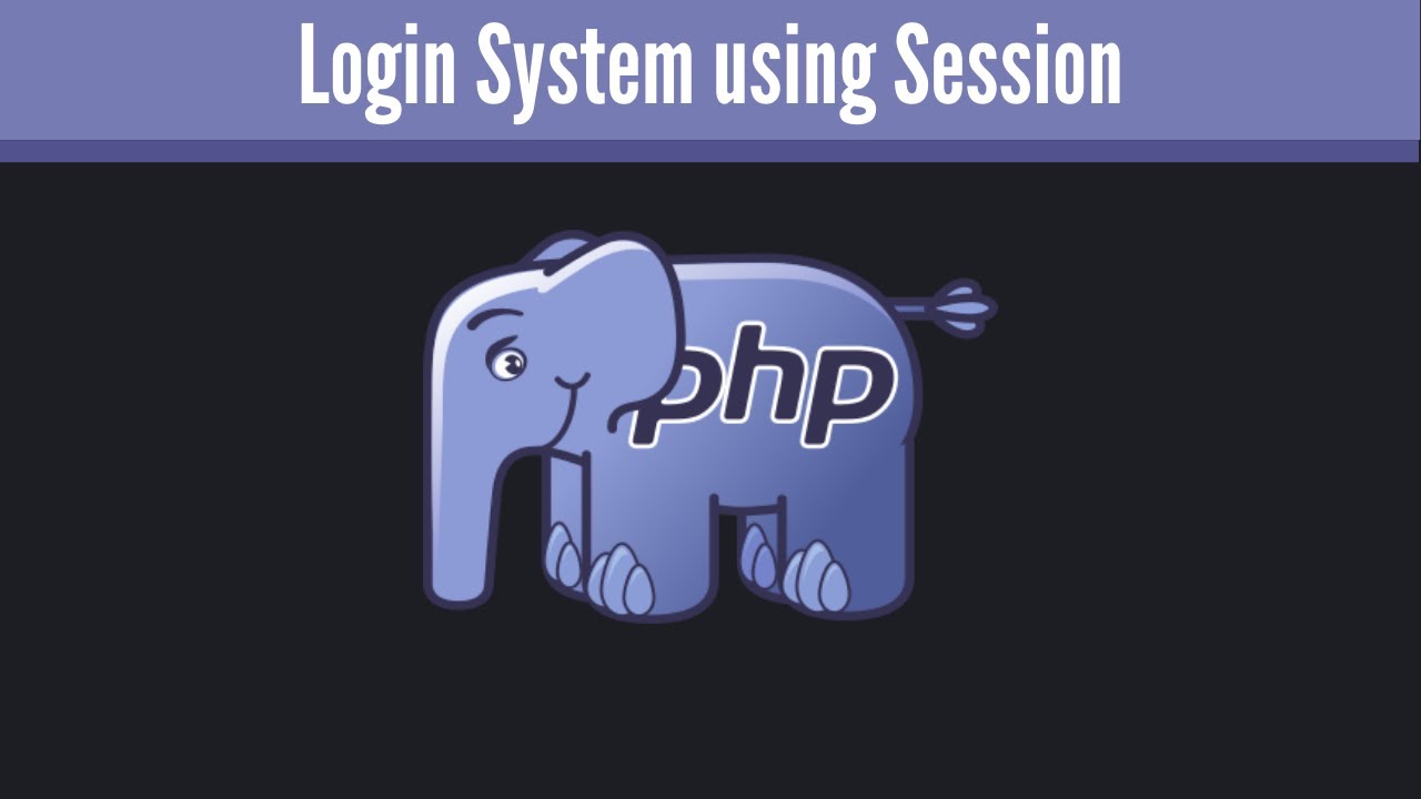 Php Login Logout System Tutorial With Session Management Youtube