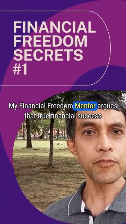 3 Financial Freedom Secrets From My Mentor | 💰 #FinancialFreedomSecrets - YouTube