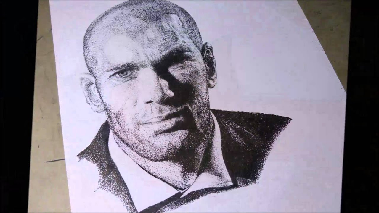 Dot-Drawing: Zinedine Zidane - YouTube