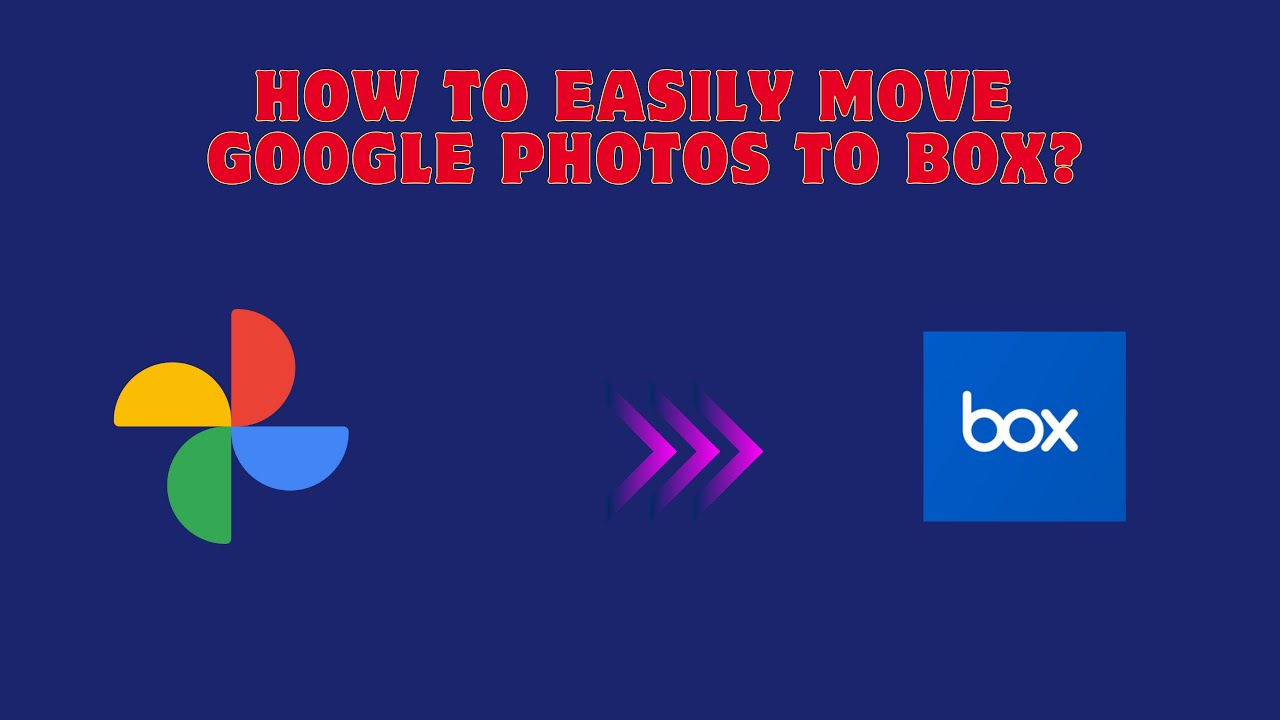 How to Easily Move Google Photos to Box? - YouTube
