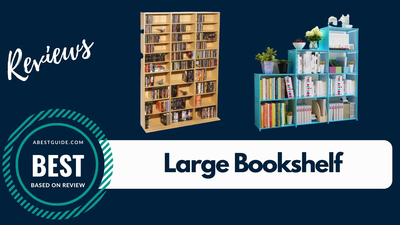 Best Large Bookshelf | Top 5 Large Bookshelf Reviews 2020 - YouTube