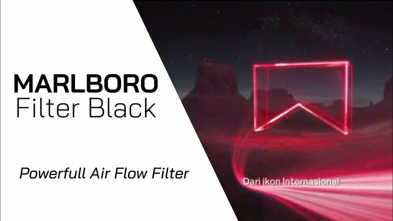 Marlboro Filter black - Powerfull Air Flow Filter - YouTube