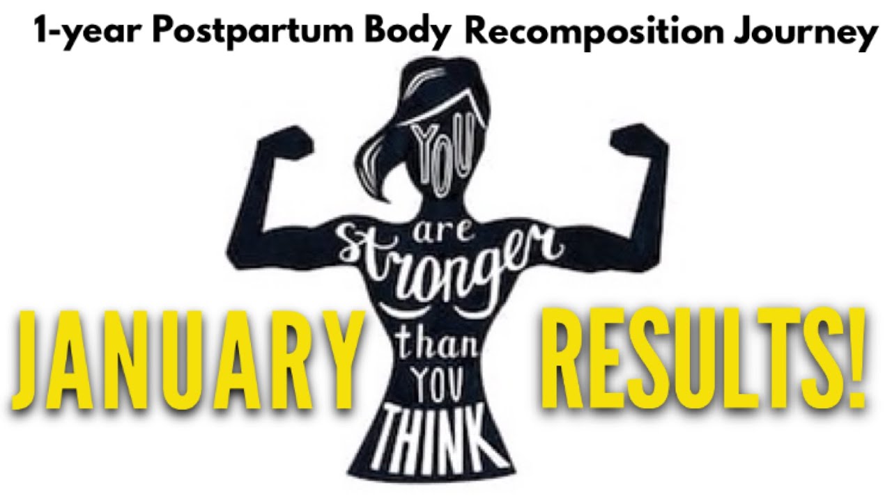 JANUARY RESULTS: DOWN 10lbs+ IN JUST 1 MONTH! 🤩 | 1-year Postpartum ...