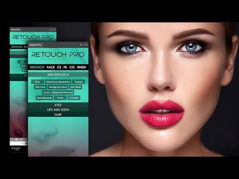 Retouch Pro Panel Filter 2023 In Photoshop By Yasir Editor - YouTube