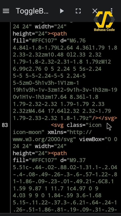Toggle Button Mode Malam (V1) | #html #css #javascript #shorts - YouTube