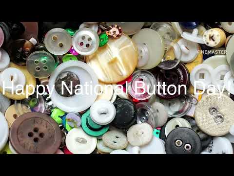 Happy National Button Day - YouTube