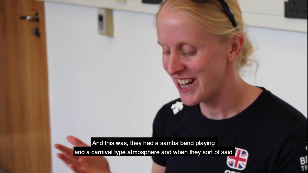 Alison Peasgood throwback to Rio - YouTube