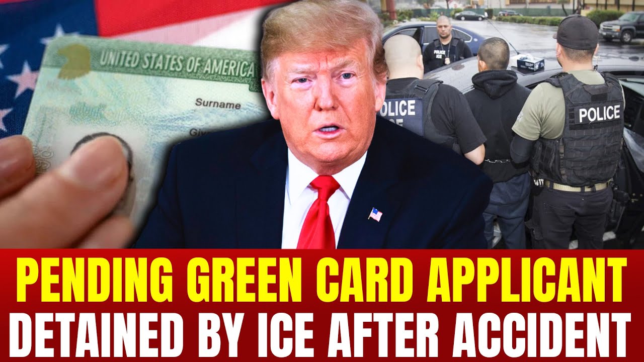 Pending Green Card Applicant Detained by ICE After Accident | firstview - YouTube
