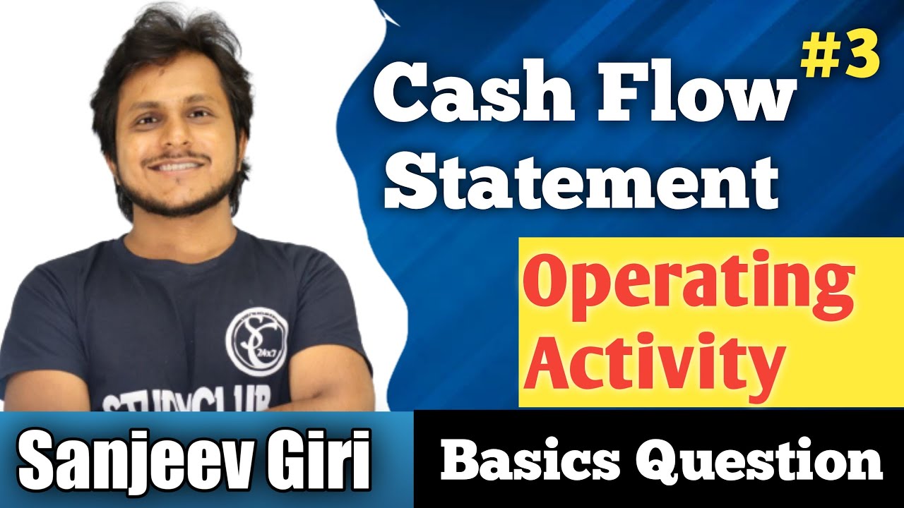 Cash Flow Statement | Operating Activities – Indirect Method | Question ...