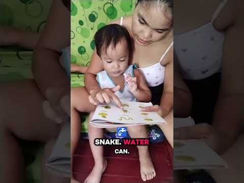 This is how I teach my 2-year-old baby