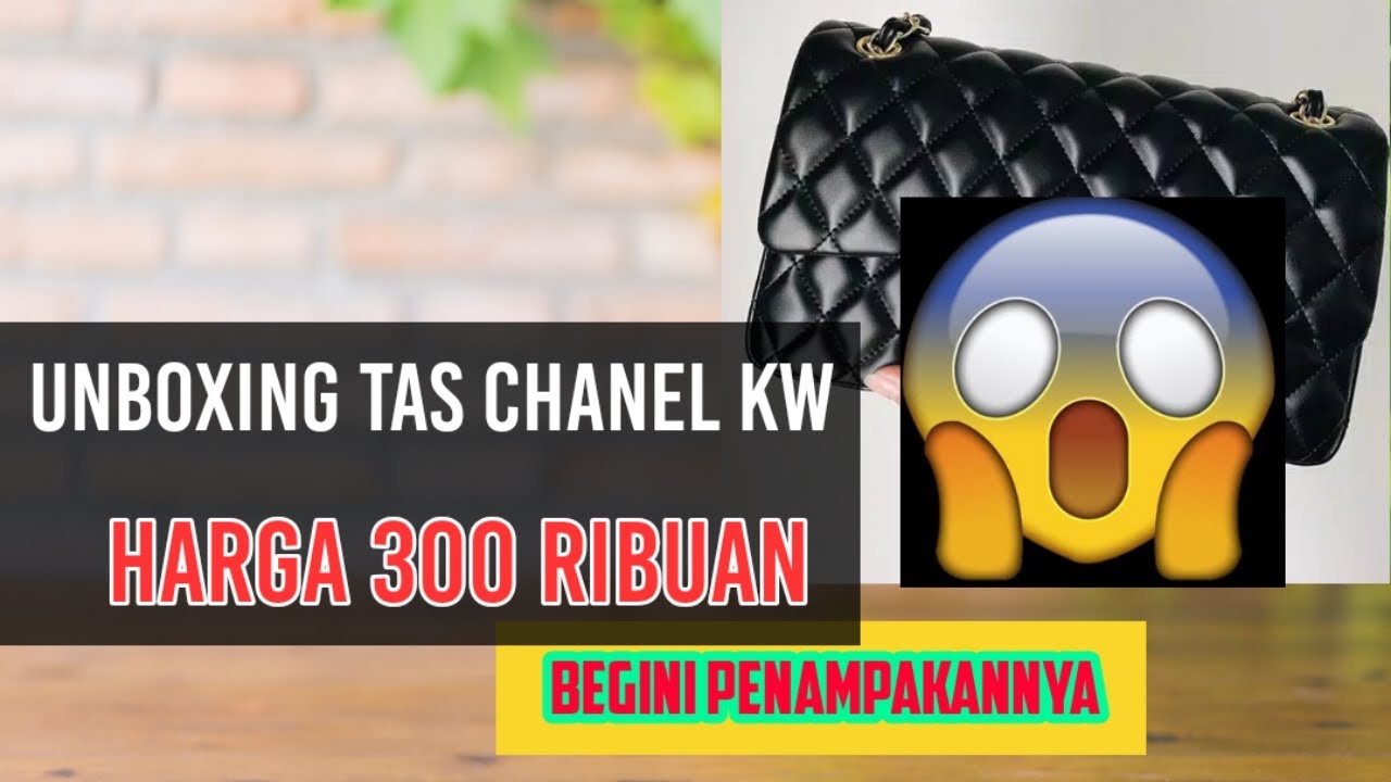 UNBOXING TAS CHANEL KW BATAM || TAS BRENDED KW MURAH - YouTube