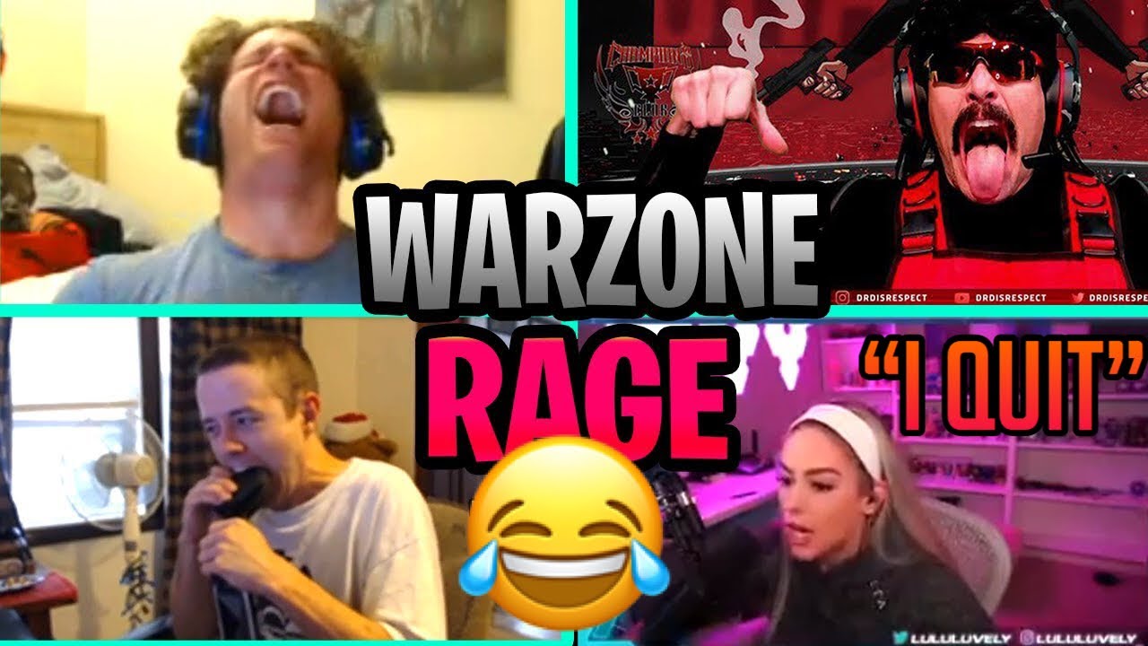 COD WARZONE ULTIMATE STREAMERS RAGING #1 - YouTube
