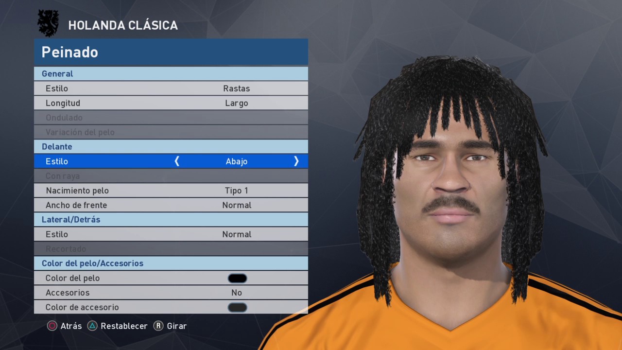 Ruud GULLIT pes 2017 Classic Holland - YouTube