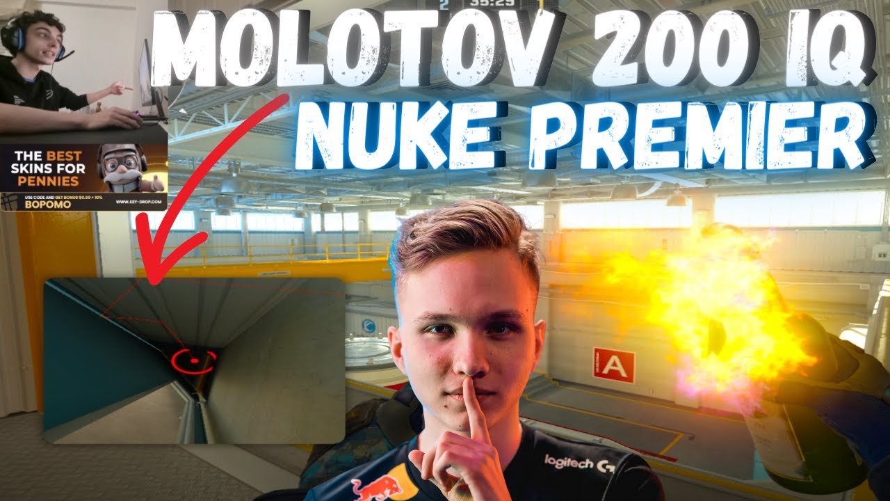 EL MOLOTOV DE 200 IQ PARA NUKE EN CS2 QUE HUMILLA AL RIVAL EN PREMIER ...