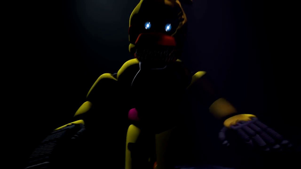 [SFM] Five nights at freddys 4 Nightmare Toy Chica Jumpscare - YouTube