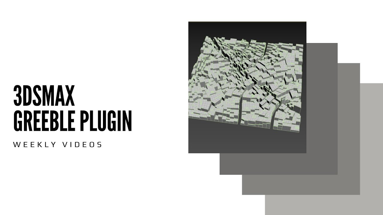 #9 3ds Max Greeble Plugin - YouTube