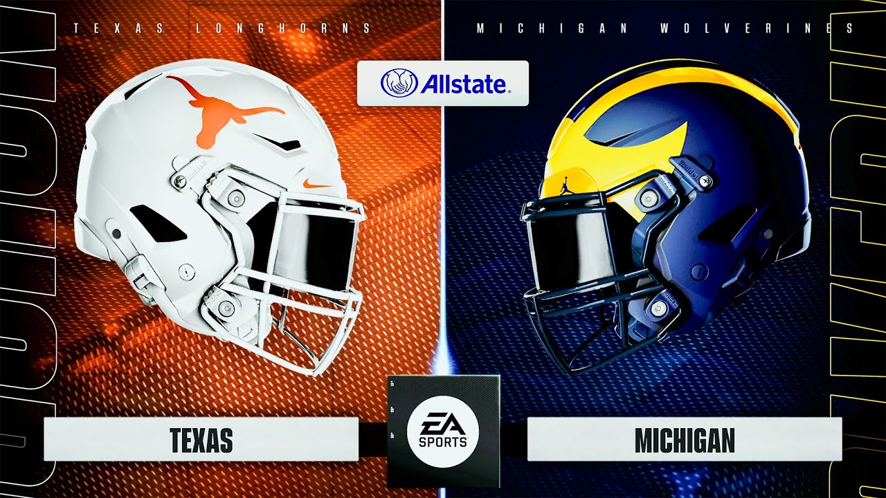 Texas vs Michigan Week 2 | College Football 25 | Full Game Simulation ...