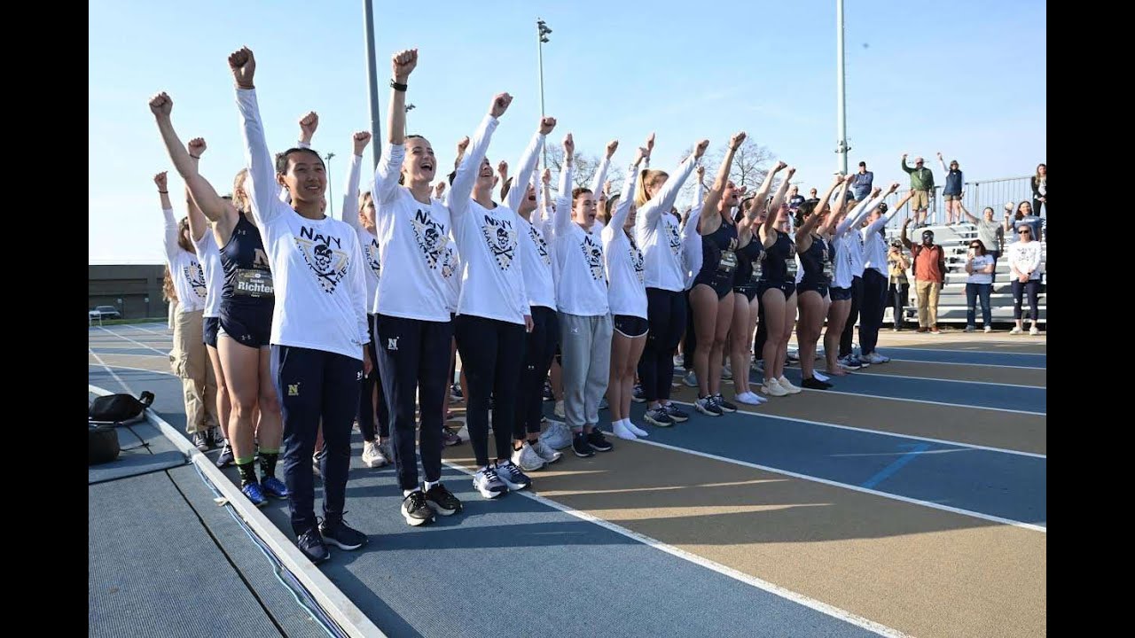 Video highlights of the Navy Women's Track & Field team beating Army to ...