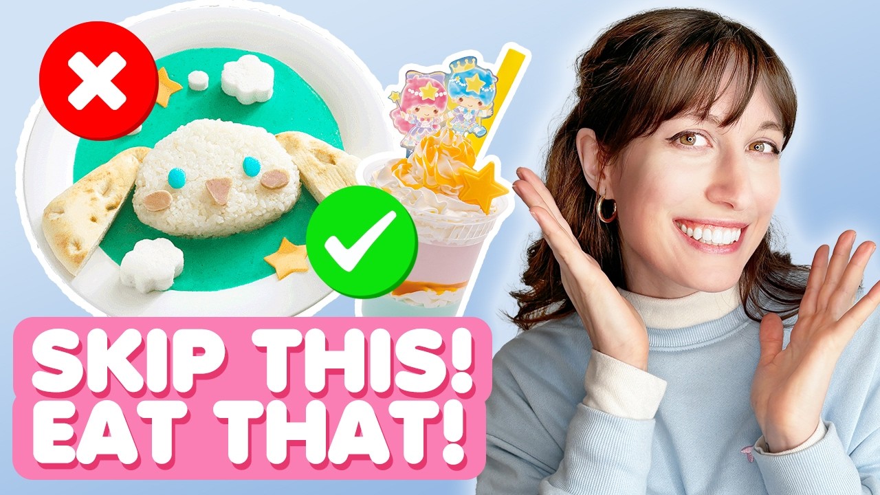 Sanrio Puroland — Ultimate Food Guide to Hello Kitty Land Tokyo - YouTube