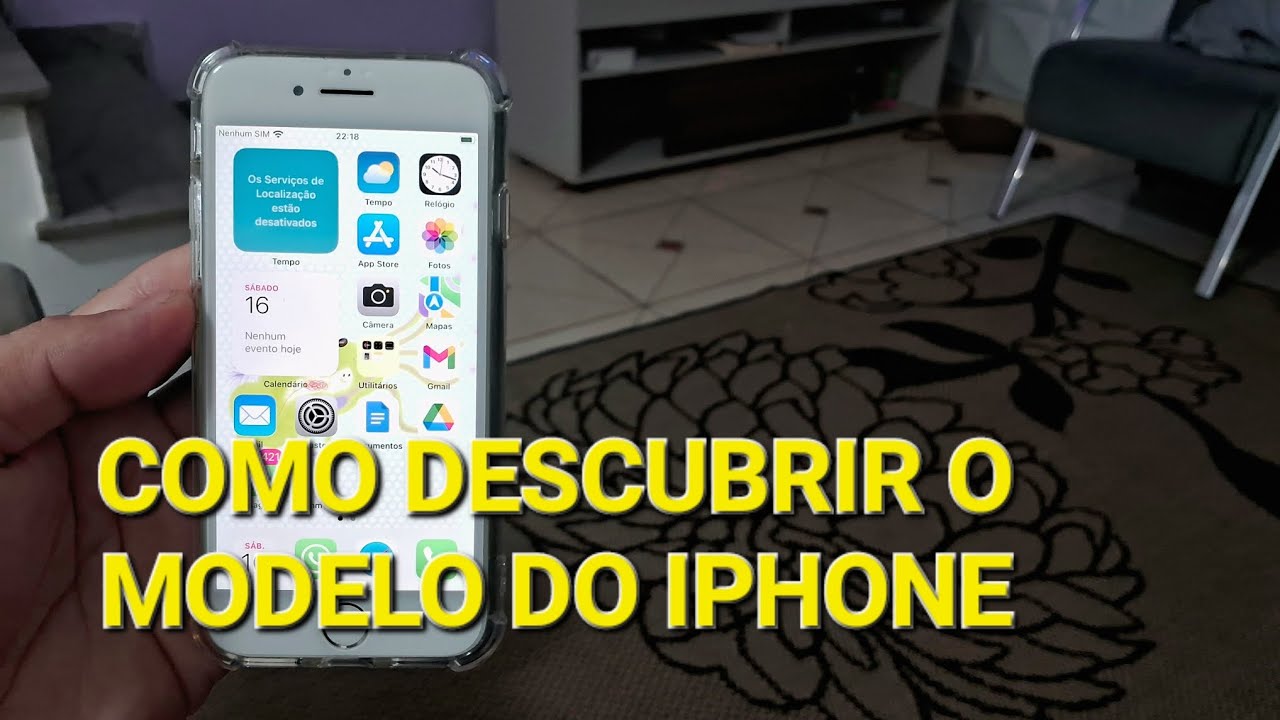 COMO DESCOBRIR MODELO DO IPHONE - YouTube