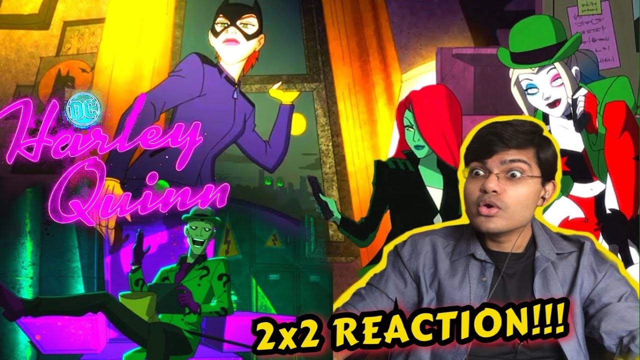 Harley Quinn 2x2 Reaction! Batgirl Vs. Riddler!! - YouTube
