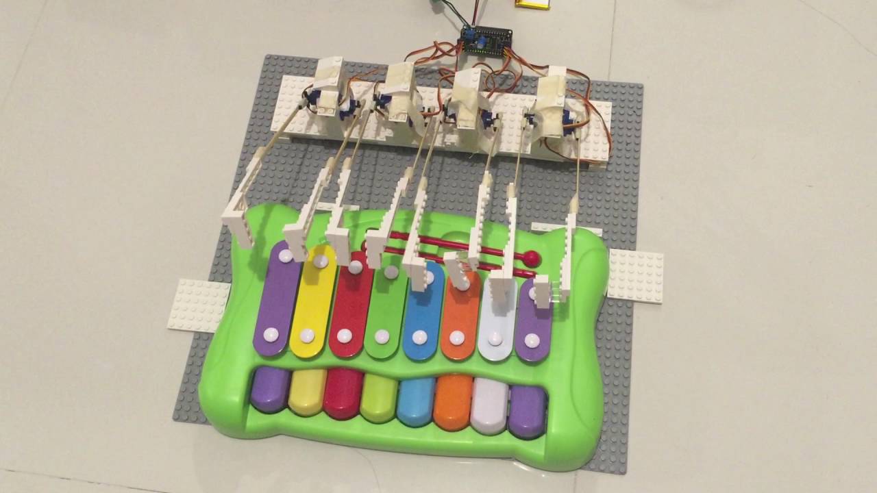 Automated Xylophone 2 - YouTube