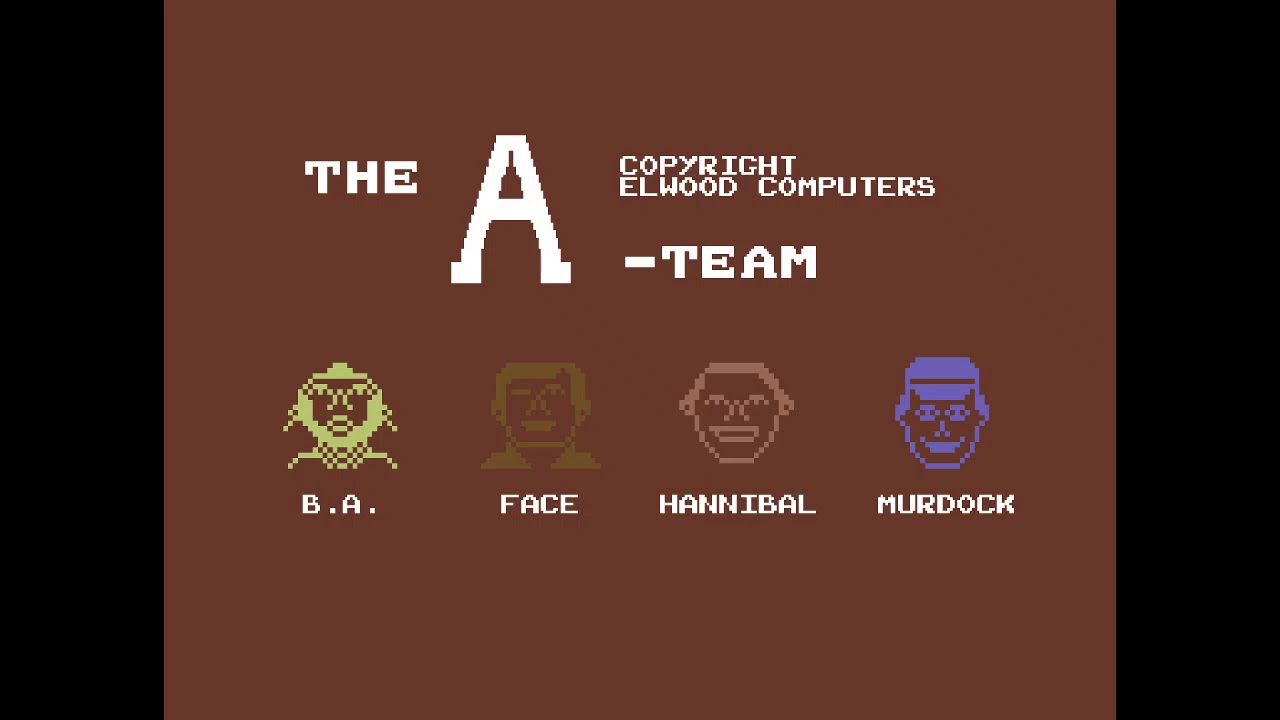 The A Team - C64 Commodore 64 game playthrough with commentary - YouTube