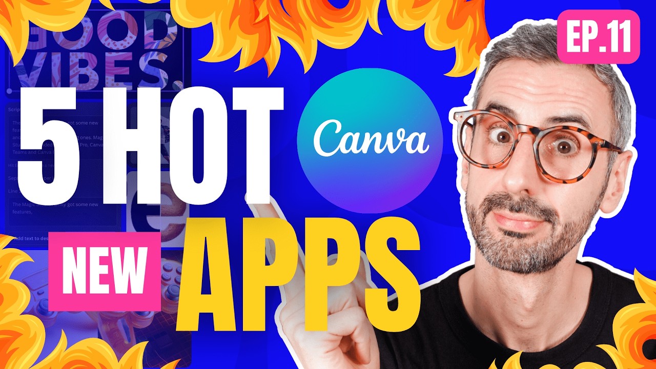 Hot New Canva Apps | Ep. 11 - Choppy Crop, Voice Studio, Replace ...