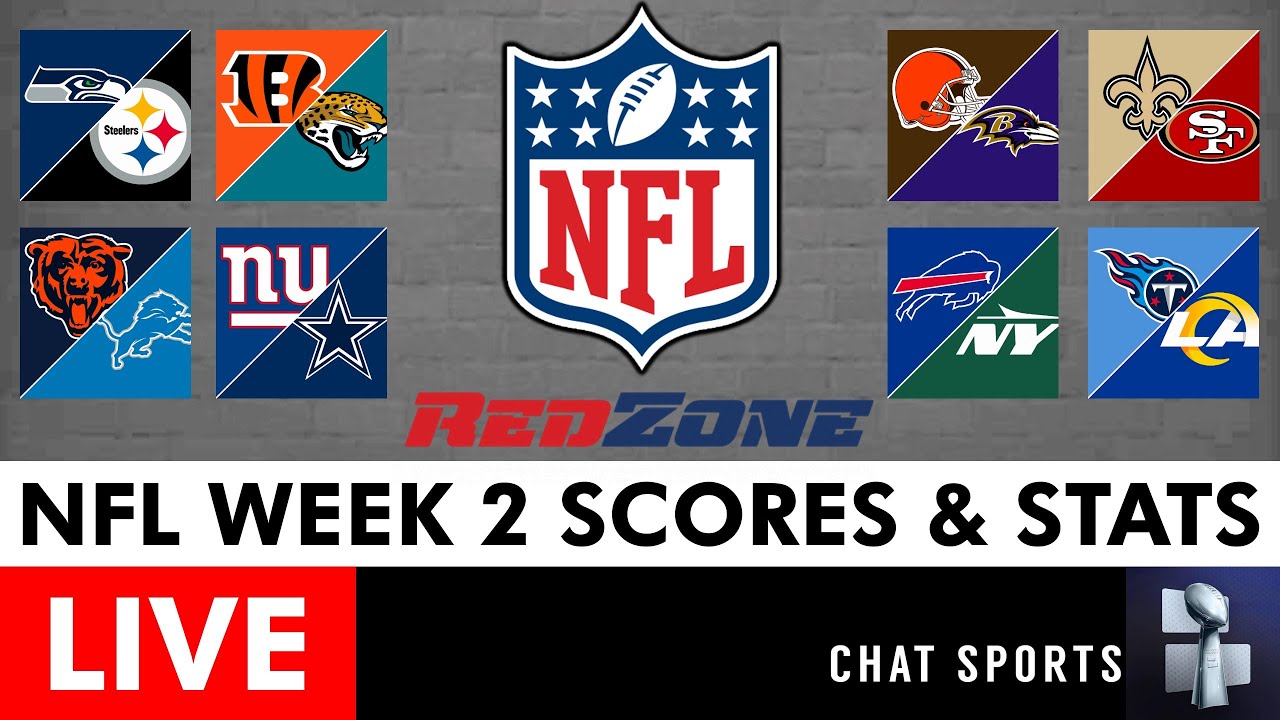 NFL Week 2 RedZone Live Streaming Scoreboard, Highlights, Scores, Stats ...
