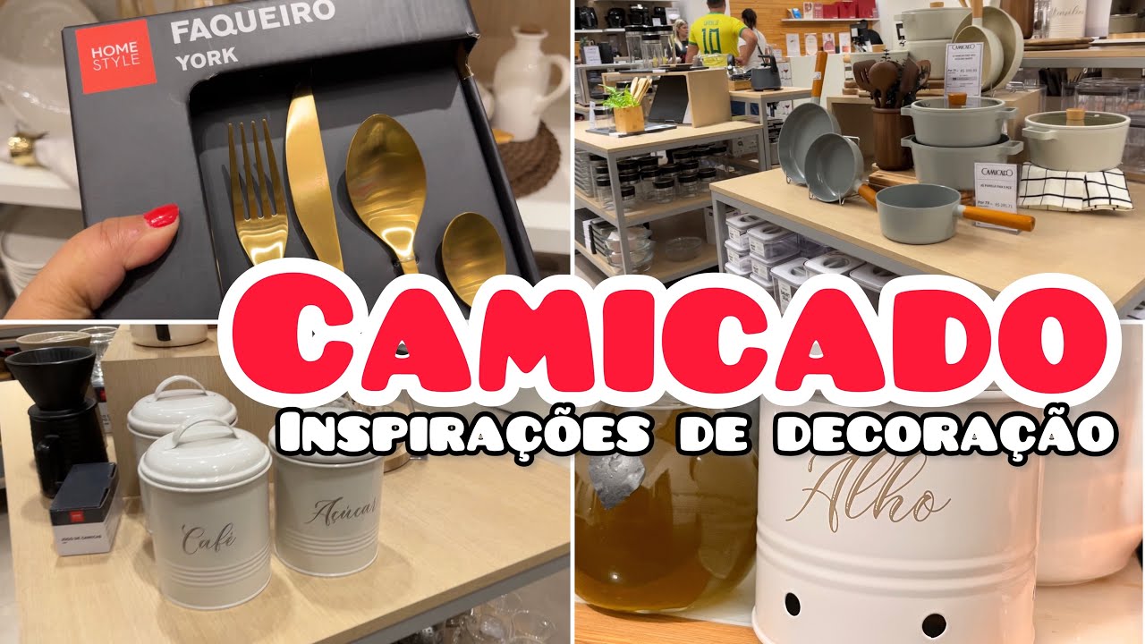 Inspirações de decoração na Camicado - YouTube