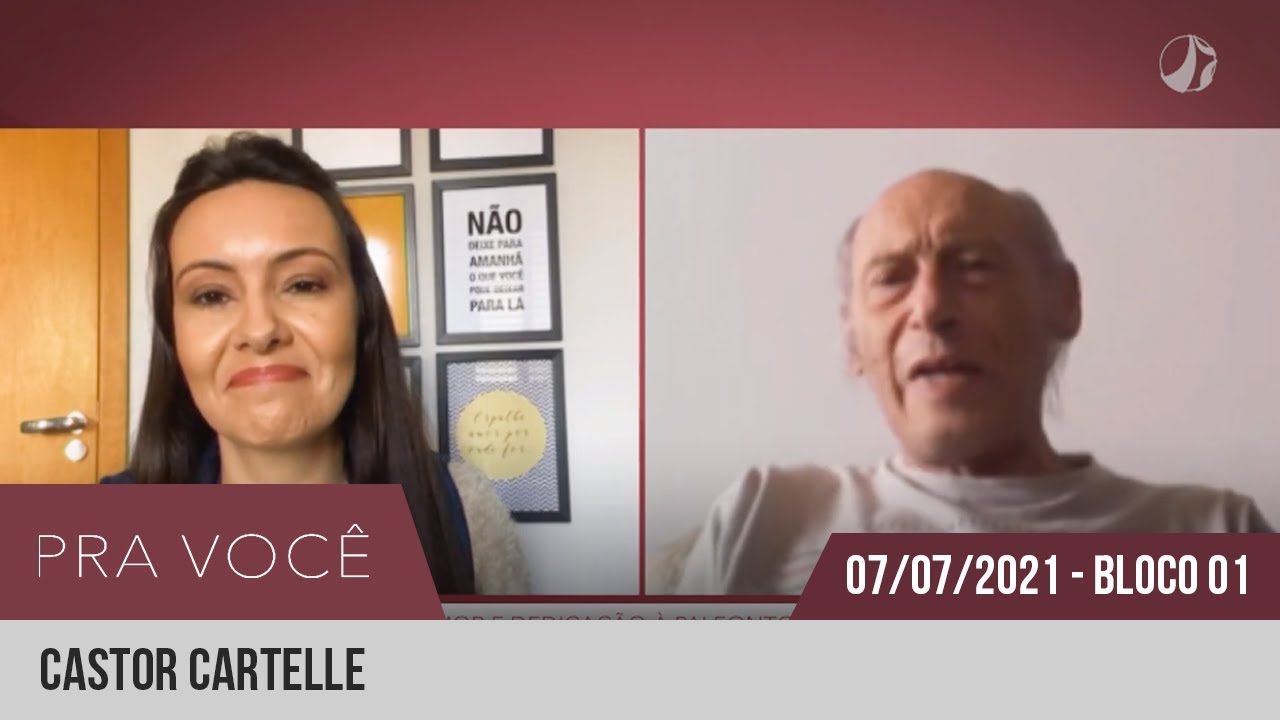 Pra Você - Castor Cartelle | 07/07/2021 | Bloco 01 - YouTube