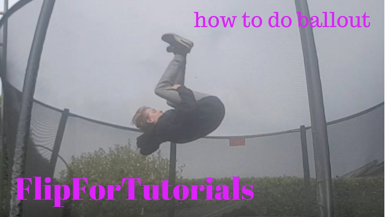hoe doe je een ballout? tutorial #4 - YouTube