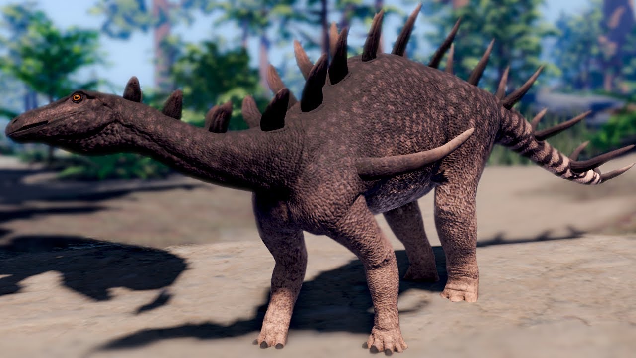 Entrei no Território De Um Ichthyovenator, Vida De Kentrossauro ...