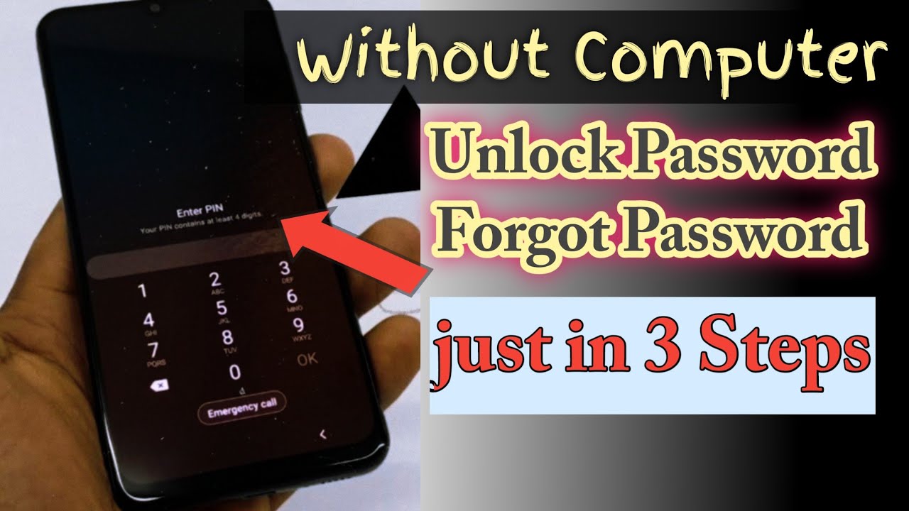 How to Unlock Google FRP & Android phone PIN, Password, Pattern Lock ...