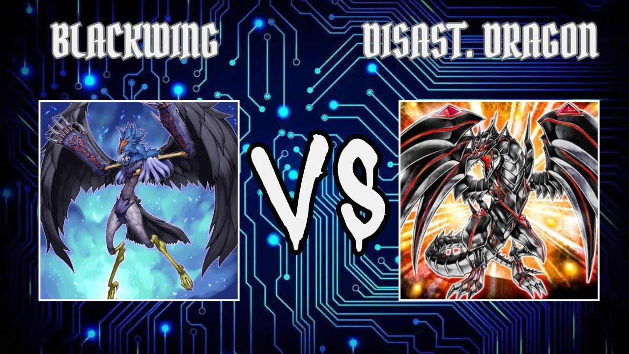 DavideBatti(Blackwing) vs Ronik(Disaster Dragon) | Yugioh Edison Format | Dueling Book - YouTube