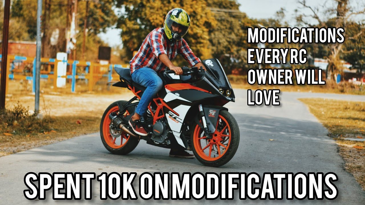 Spent 10k on KTM RC390 Modifications | MODIFICATIONS EVERY RC OWNER ...