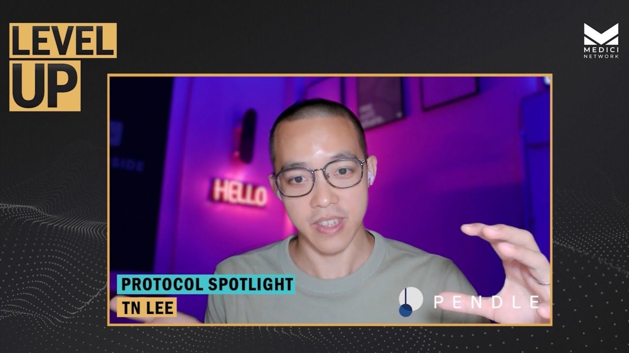 Medici Level Up with TN Lee, Co-Founder of Pendle - YouTube