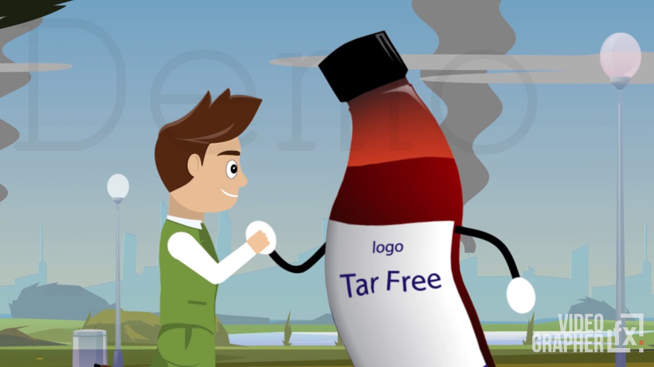 Product Commercial Ad | 2D Animation herbal product story - YouTube