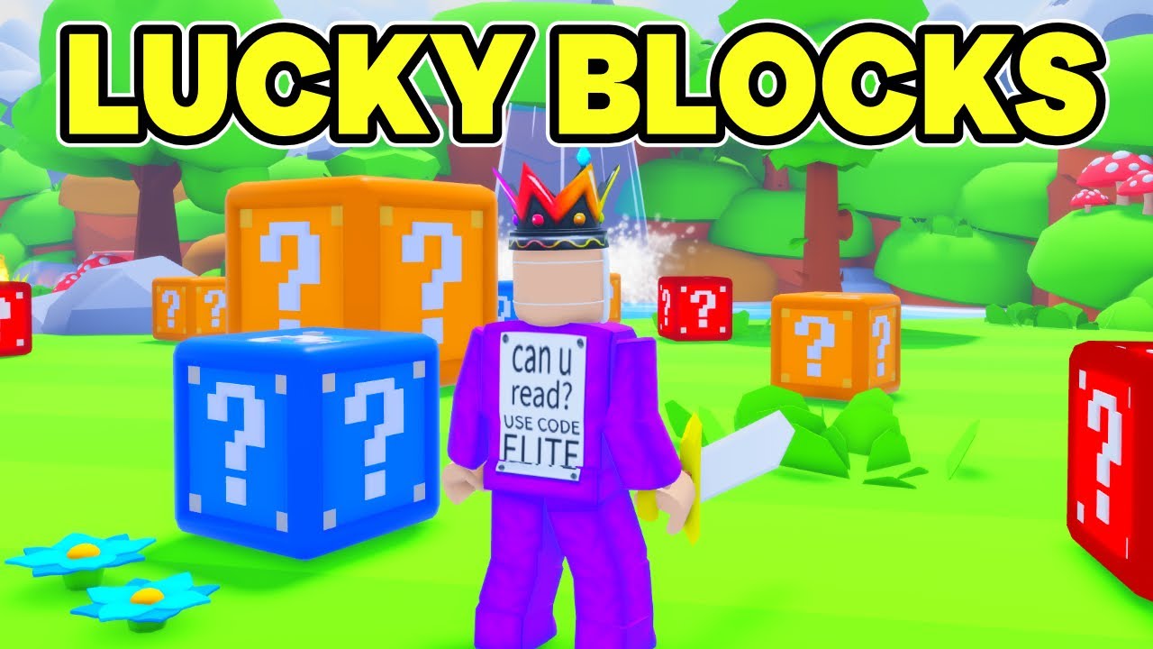 Roblox I Break BIG Lucky Blocks - YouTube