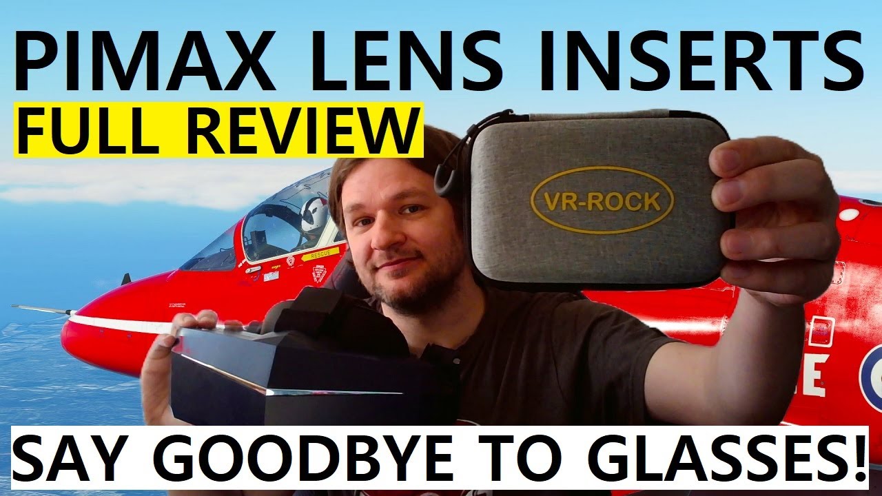 REDUCE VR EYE STRAIN | Pimax Prescription lenses Review | VR Rock ...